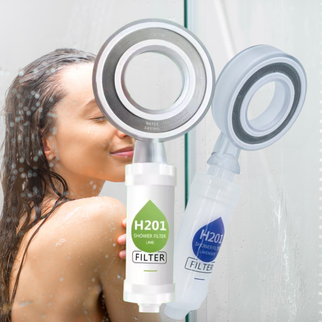 FILTRO H201 + CABEZAL DE DUCHA – AROMISA